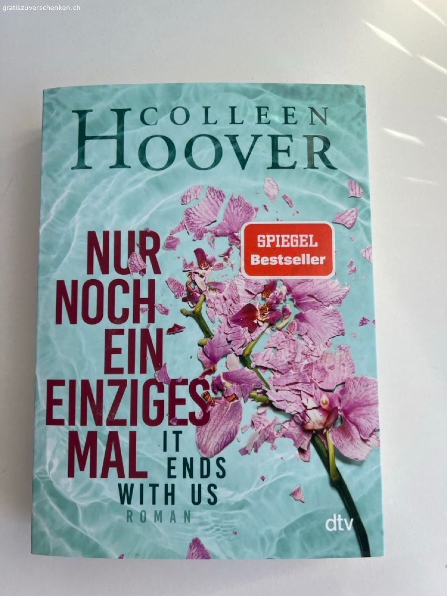 Colleen Hoover - Nur noch ein einziges Mal - Bücher - Gratis zu verschenken