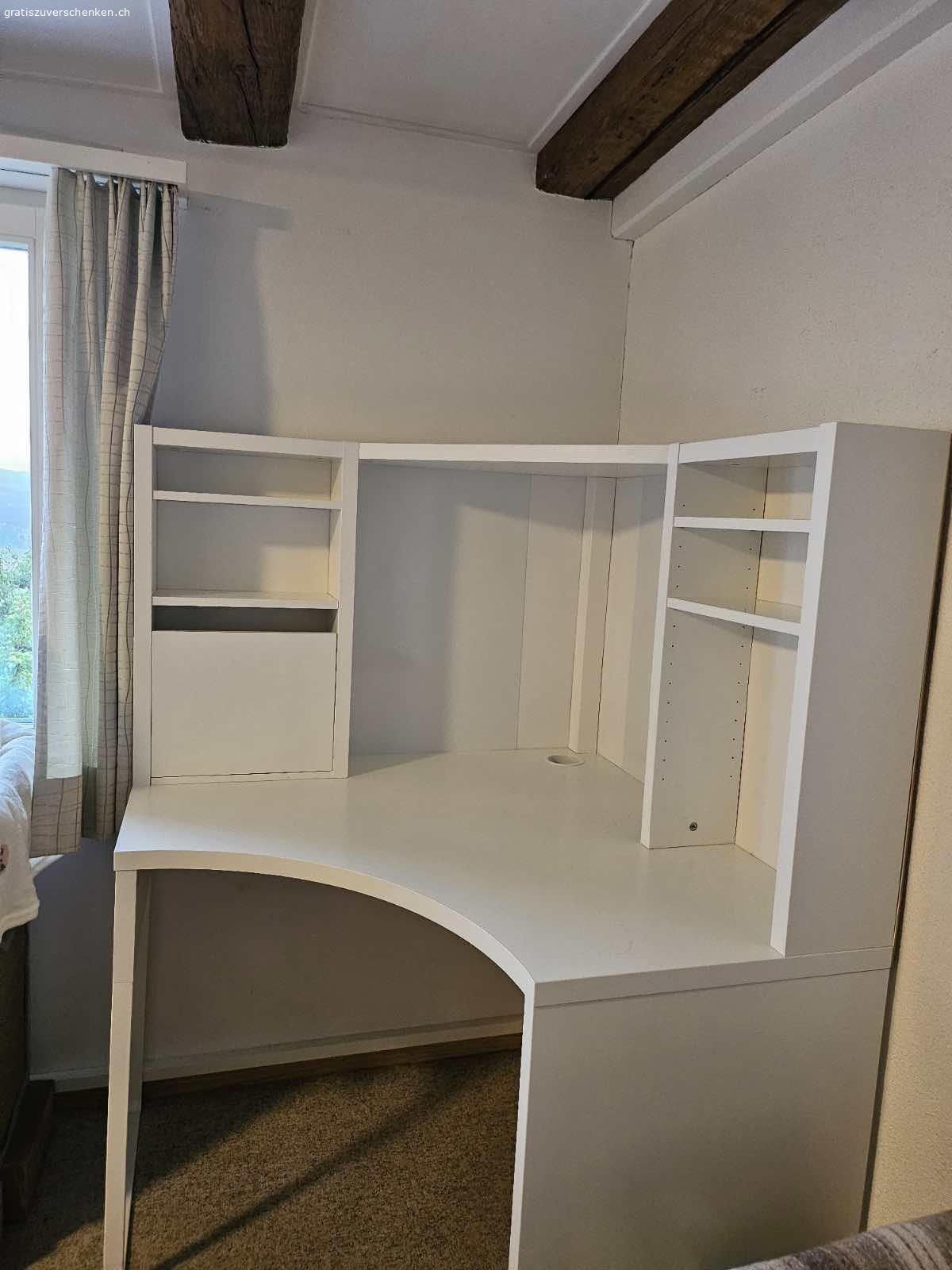 Erstaunlich Schreibtisch über Eck Ikea Fotos