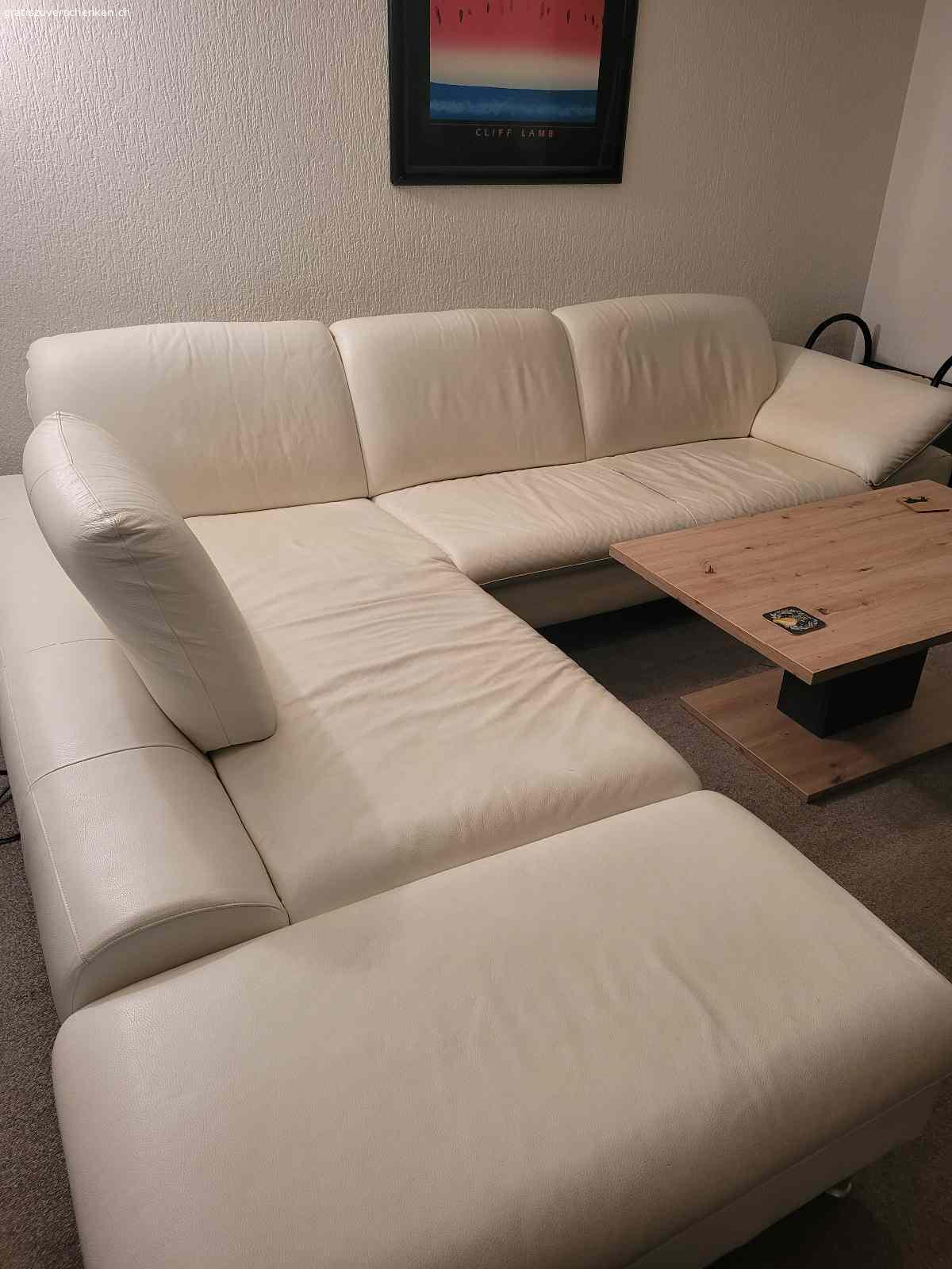 Fabelhafte Ledersofa Zu Verschenken Bilder