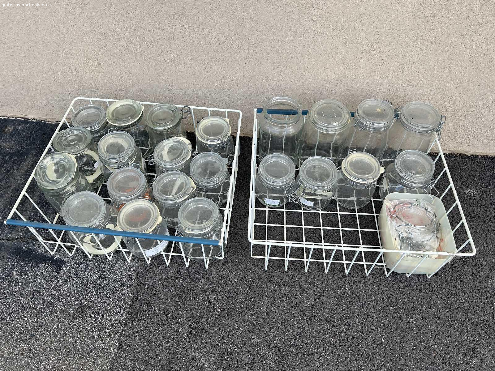 Weck Gläser - Haushalt - Gratis zu verschenken